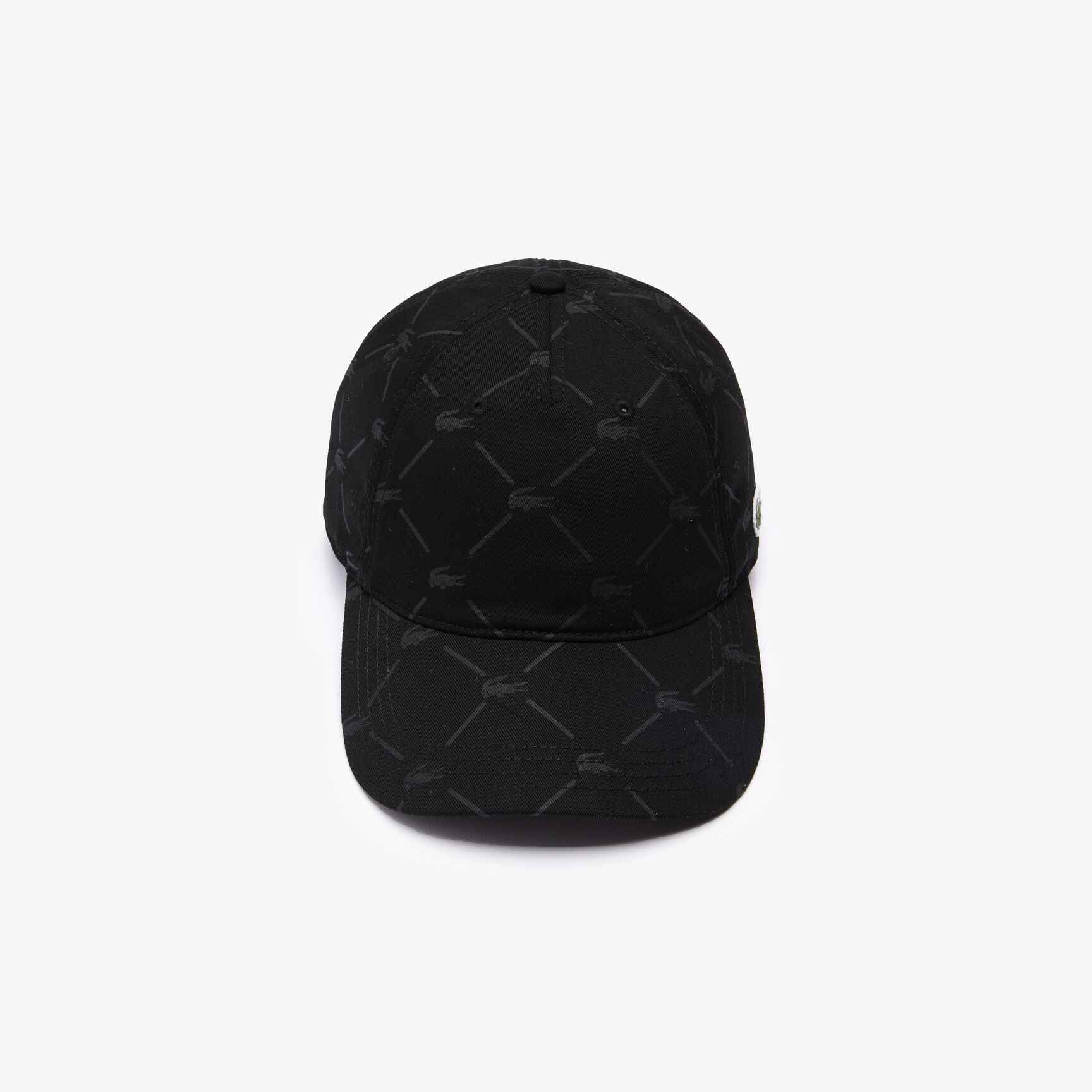 Buy Unisex Lacoste LIVE Monogram Print Cotton Cap | Lacoste UAE