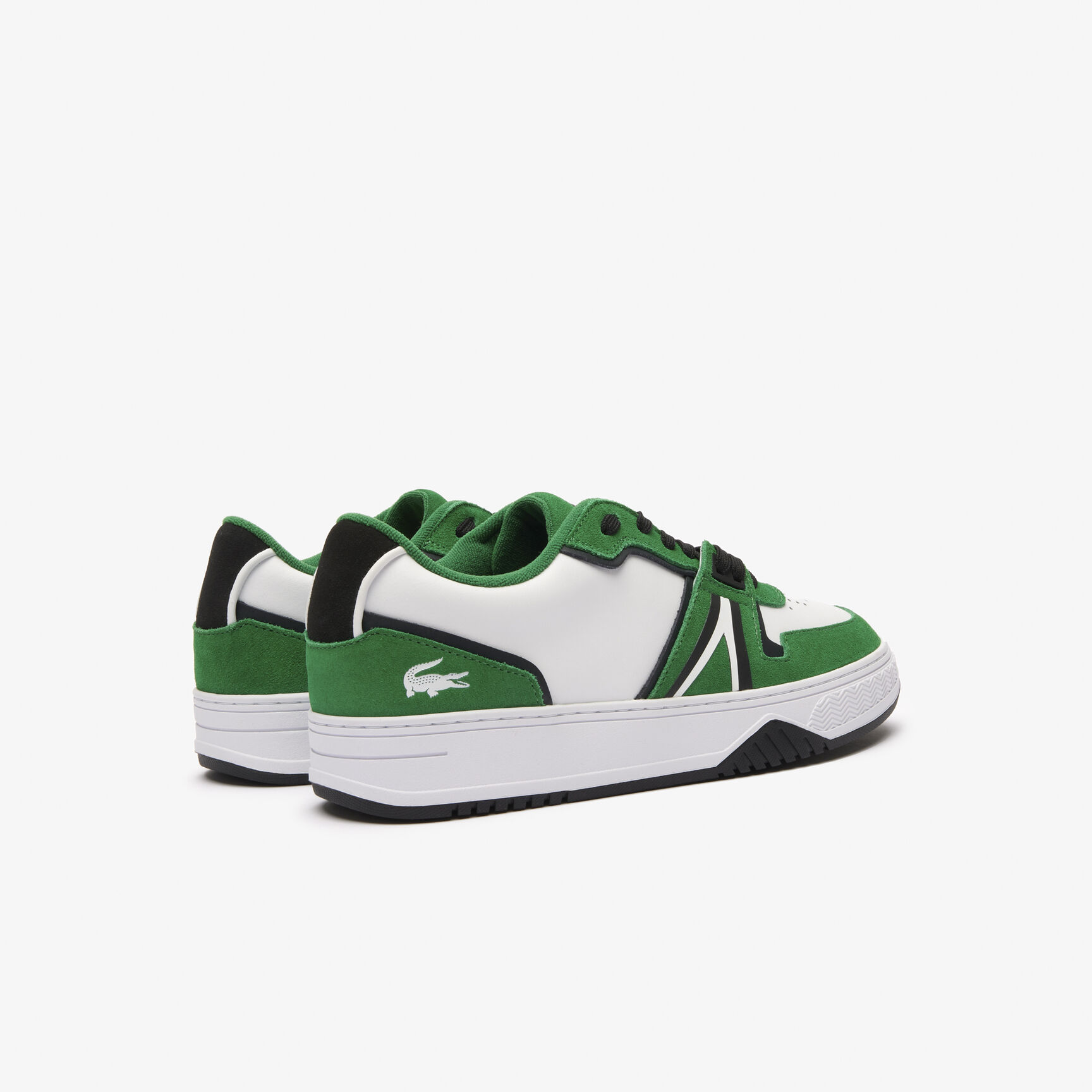 Buy Men's L001 Coated Leather Trainers | Lacoste UAE