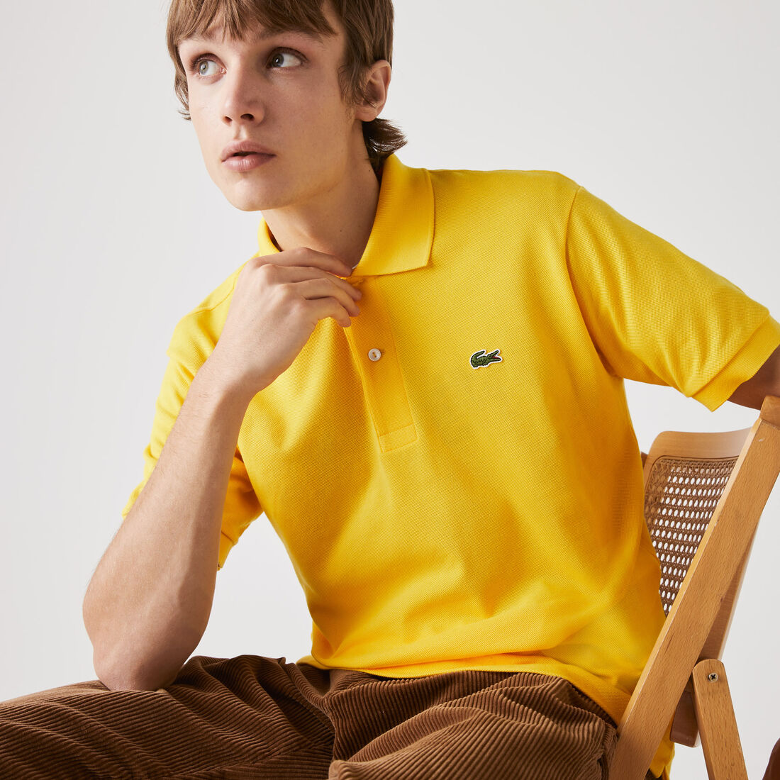 Buy Classic Fit L.12.12 Original Pique Polo Shirt | Lacoste UAE