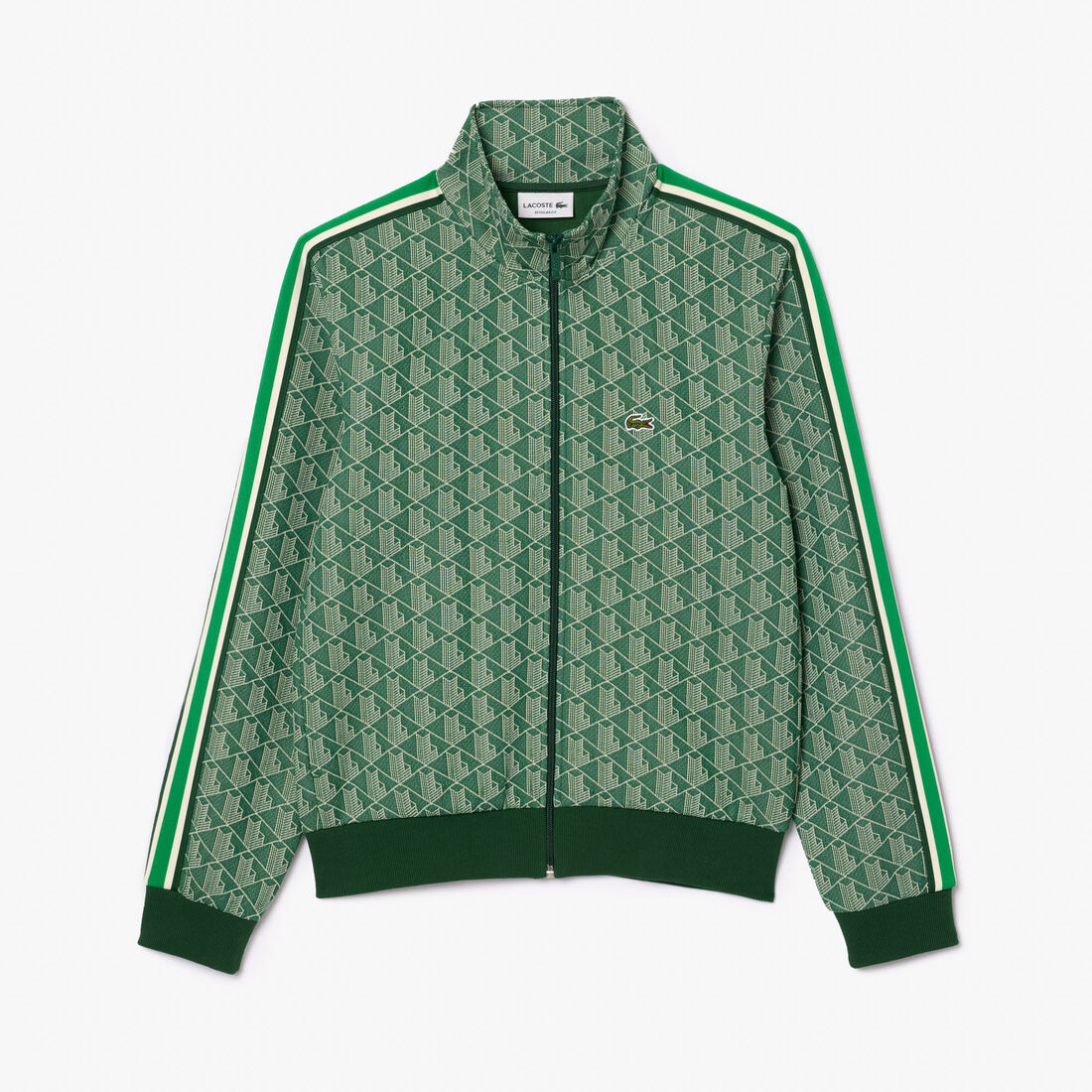 Buy Paris Zip-Up Jacquard Track Jacket | Lacoste UAE