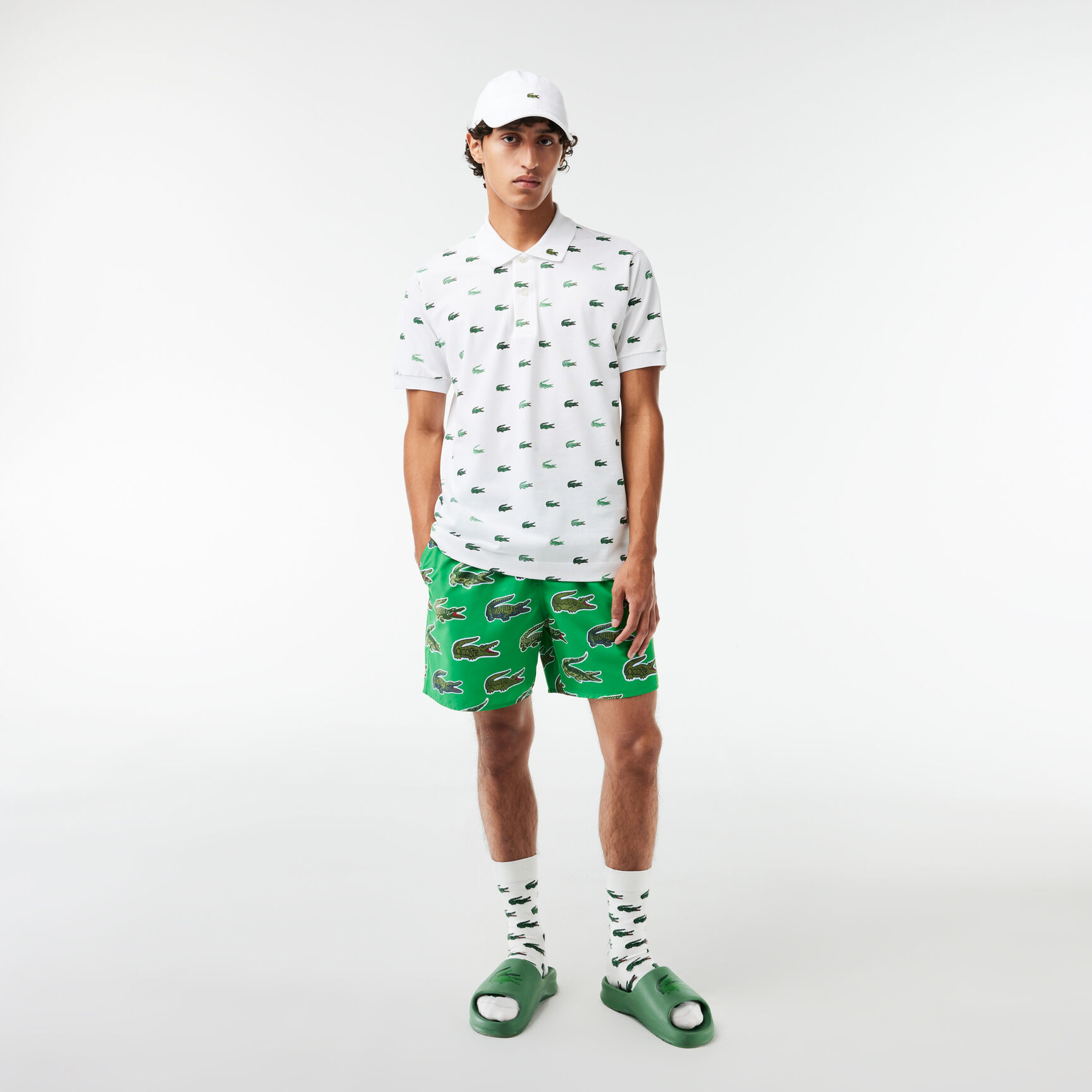 Buy Classic Fit Multi Croc Original L.12.12 Polo Shirt | Lacoste UAE