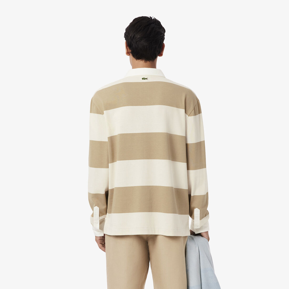 Buy Relaxed Fit Striped Rugby Polo Shirt | Lacoste UAE