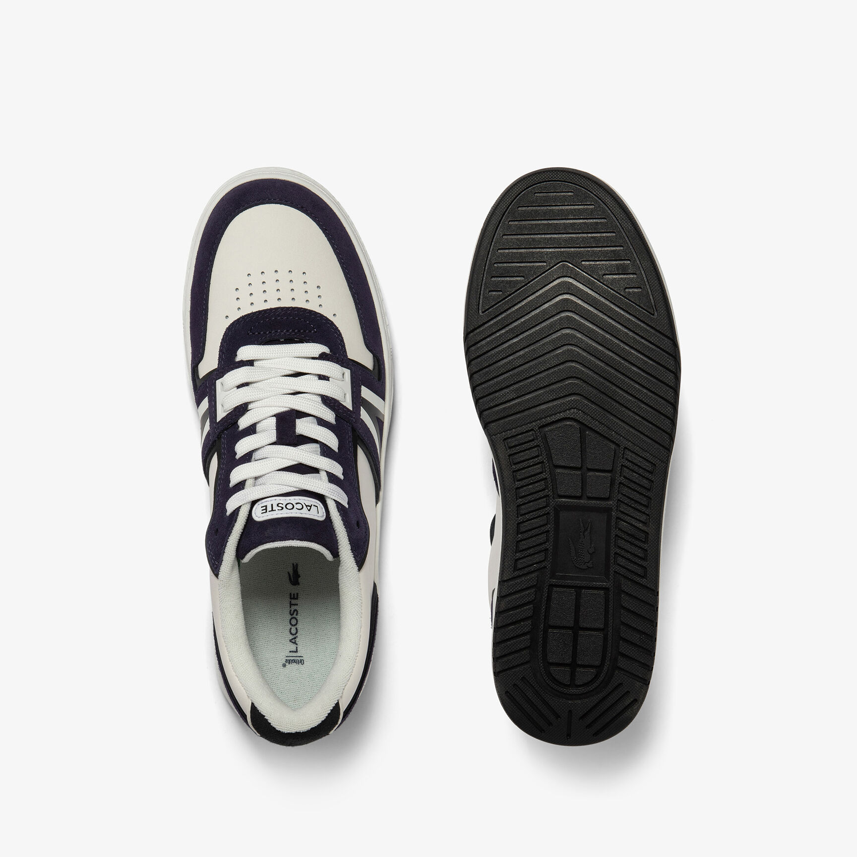 Buy Men's Lacoste L001 Leather Trainers | Lacoste UAE