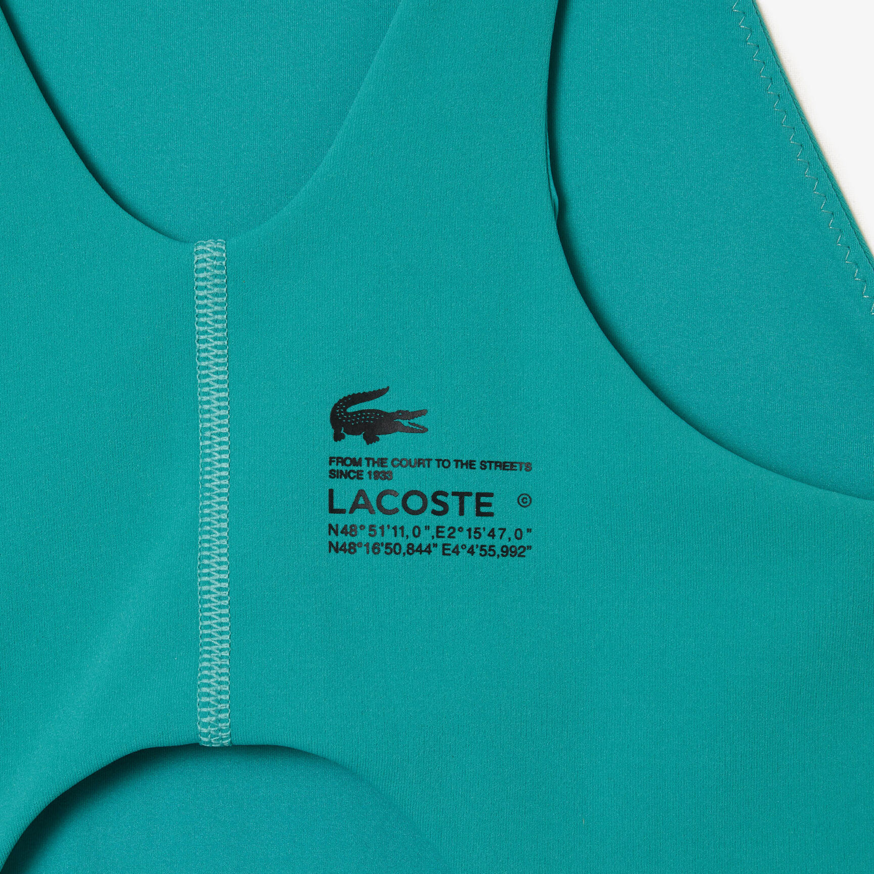 Buy Women's Lacoste One-Piece Recycled Polyamide Swimsuit | Lacoste UAE