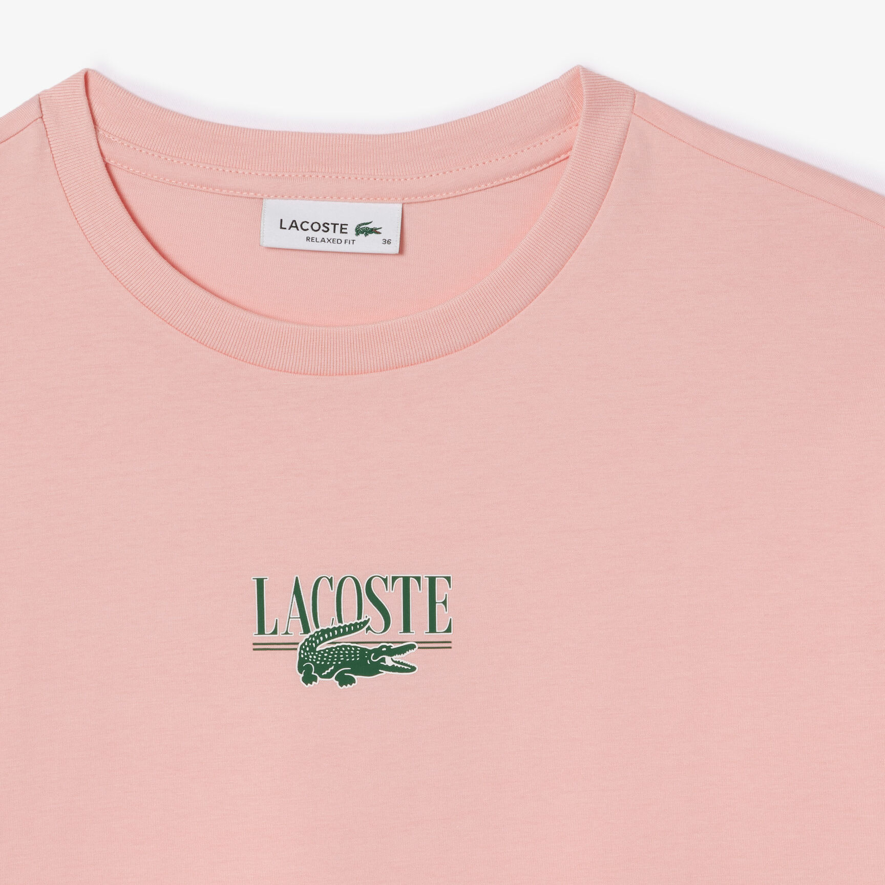 Buy Lacoste Print Cotton Jersey T-shirt | Lacoste UAE