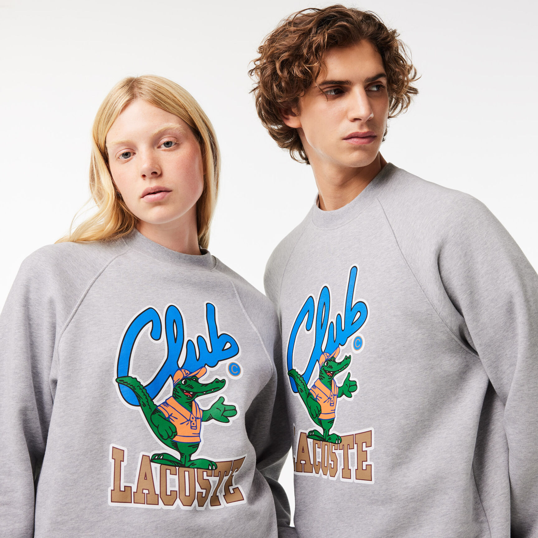 Buy Loose Fit Raglan Sleeve Jogger Sweatshirt | Lacoste UAE