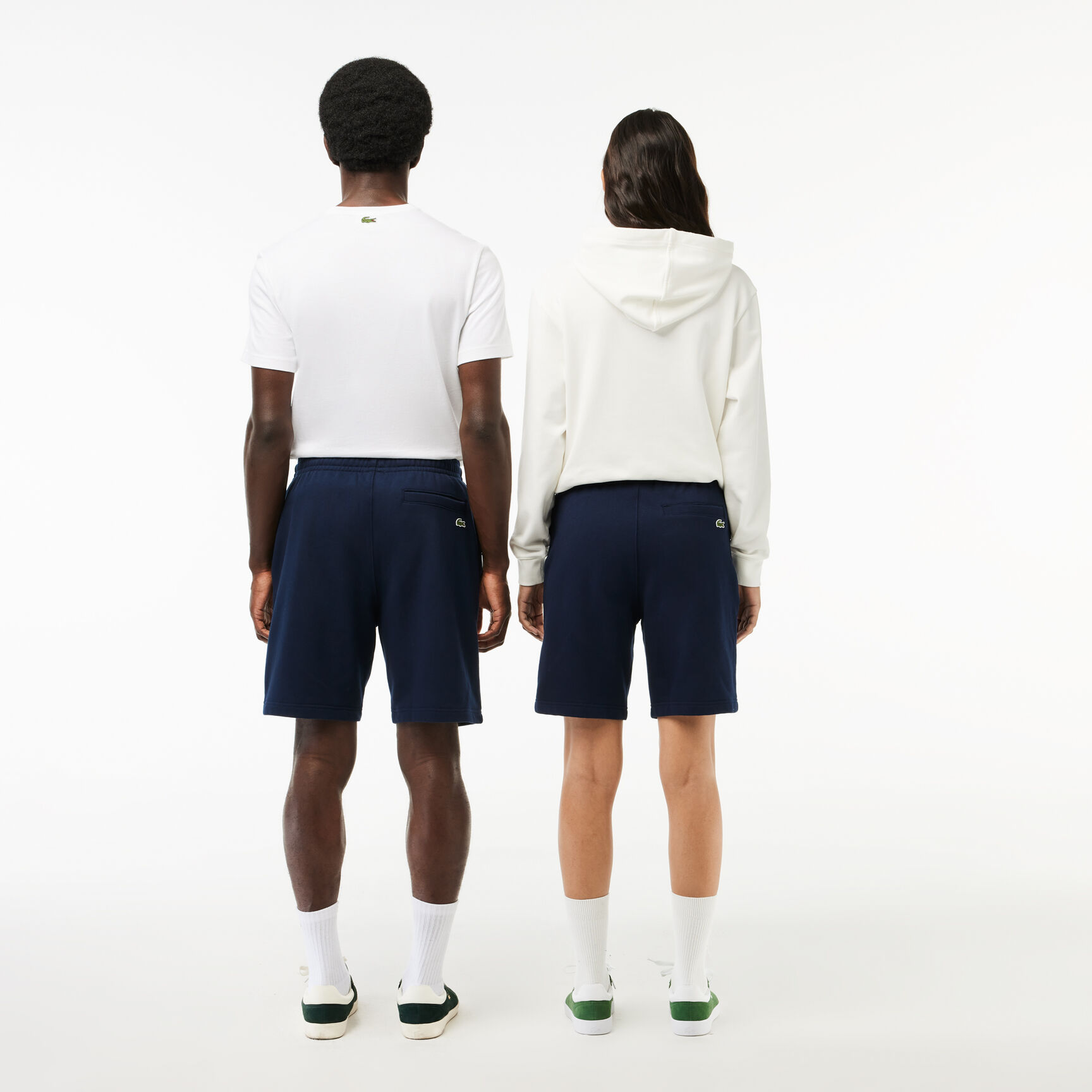 Buy Lacoste Signature Print Jogger Shorts | Lacoste UAE