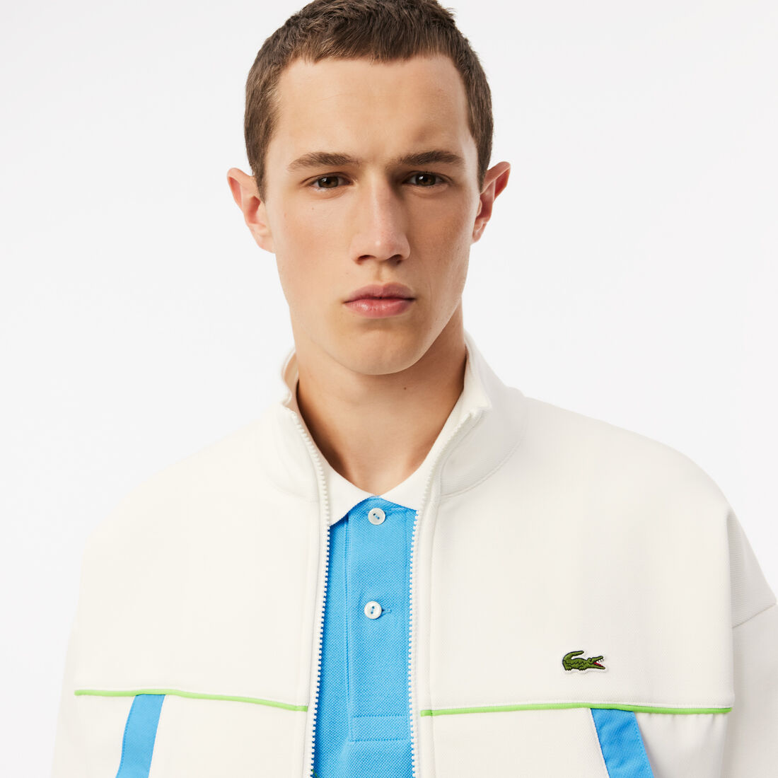 Buy Loose Fit Zip Sweatshirt | Lacoste UAE