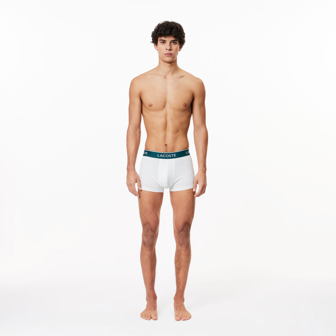 Buy Pack Of 3 Casual Black Trunks | Lacoste UAE