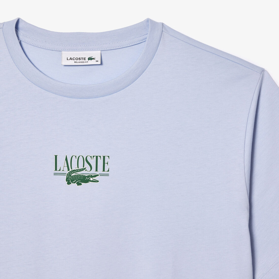 Buy Lacoste Print Cotton Jersey T-shirt | Lacoste UAE
