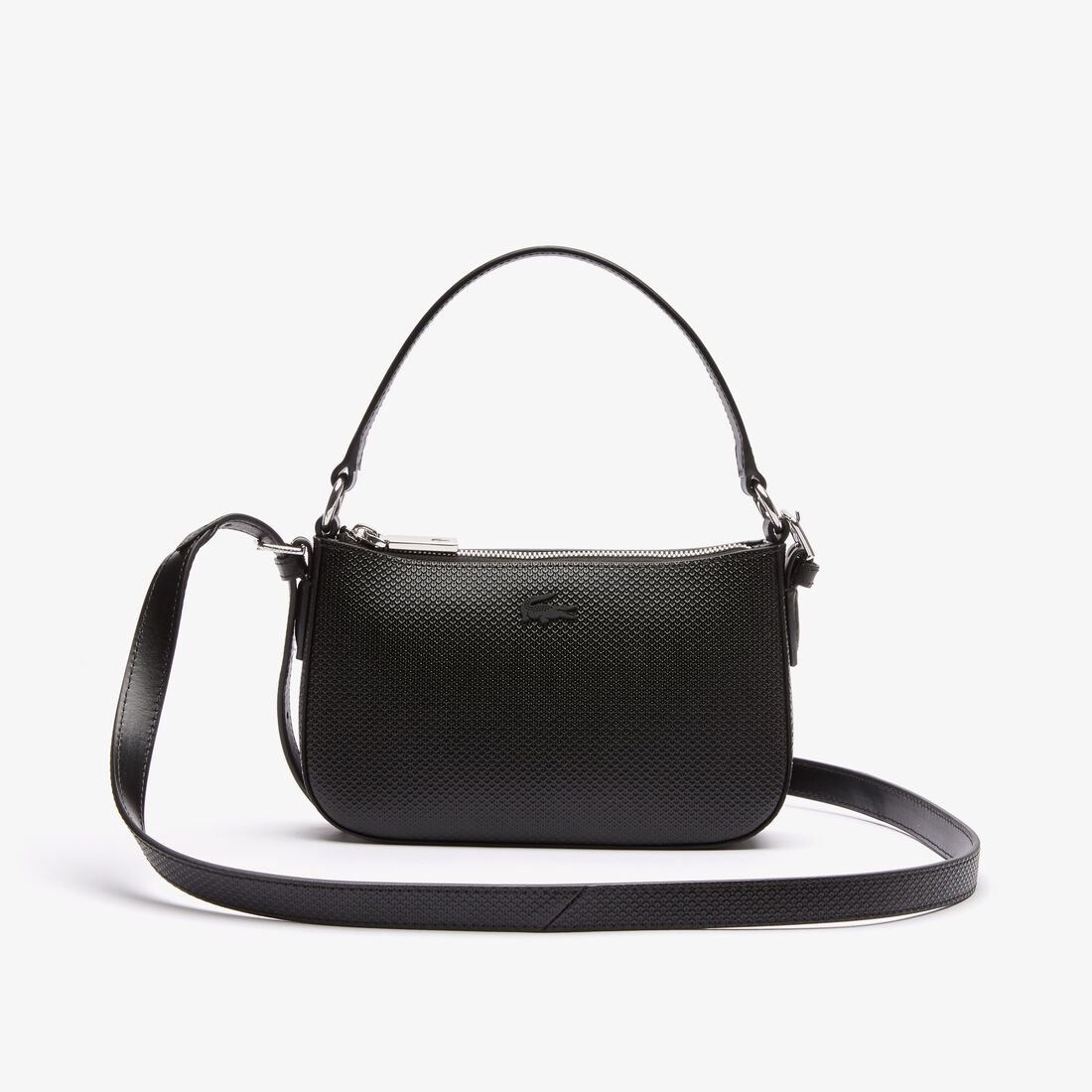 Women's Chantaco Piqué Leather Small Shoulder Bag | Lacoste AE